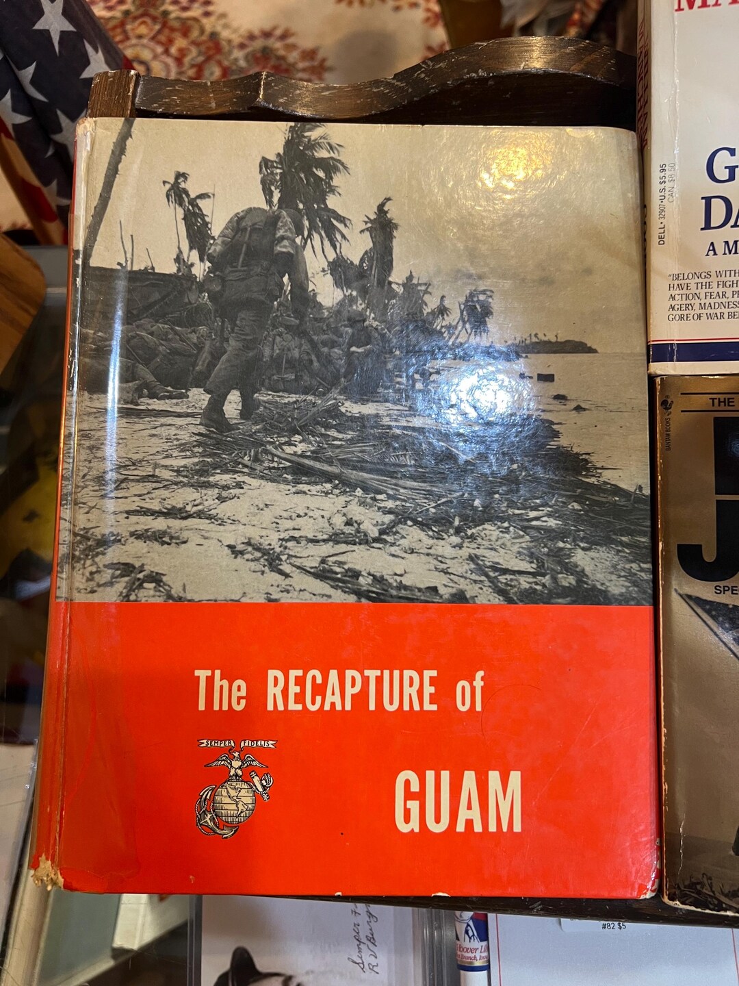 1954 Recapture of Guam Usmc Marine Corps Monographs Maps Photos History ...