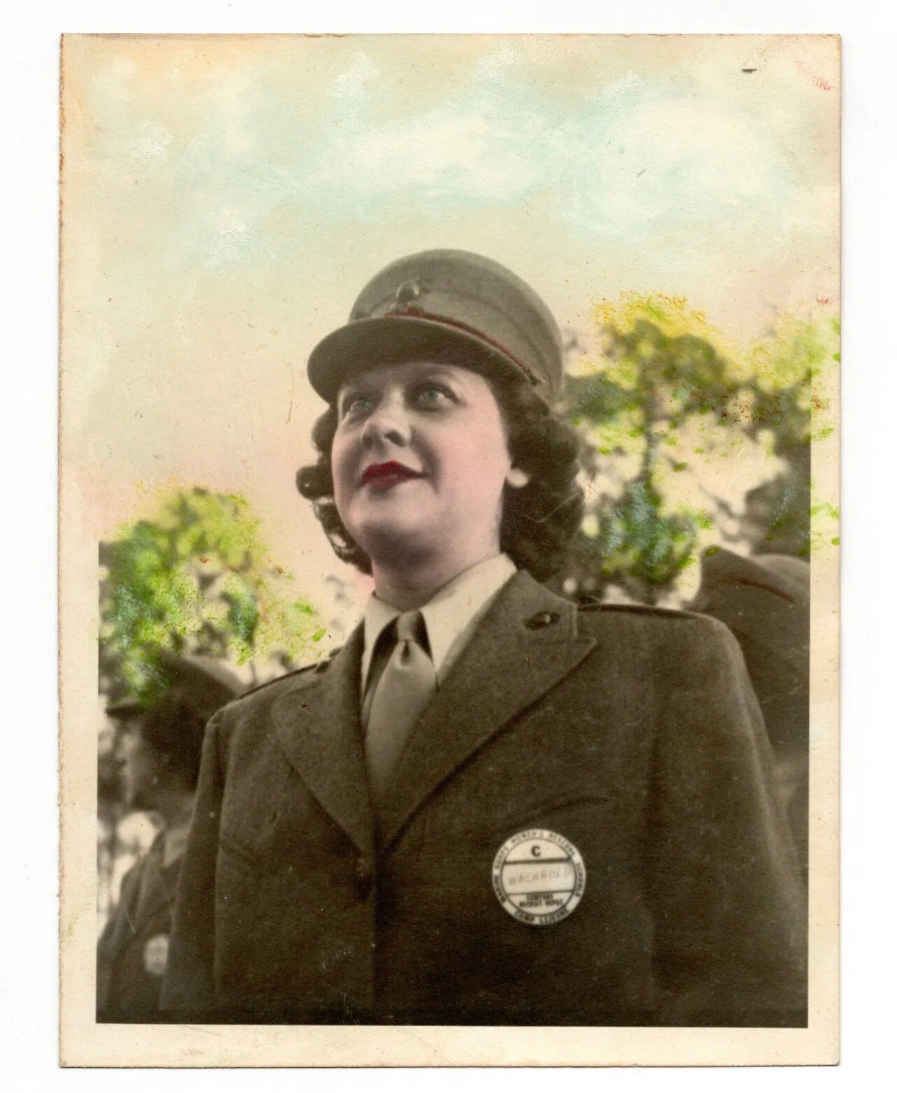 WW2 Camp Lejeune USMC Female Marine Photo Portrait 1940's - Etsy