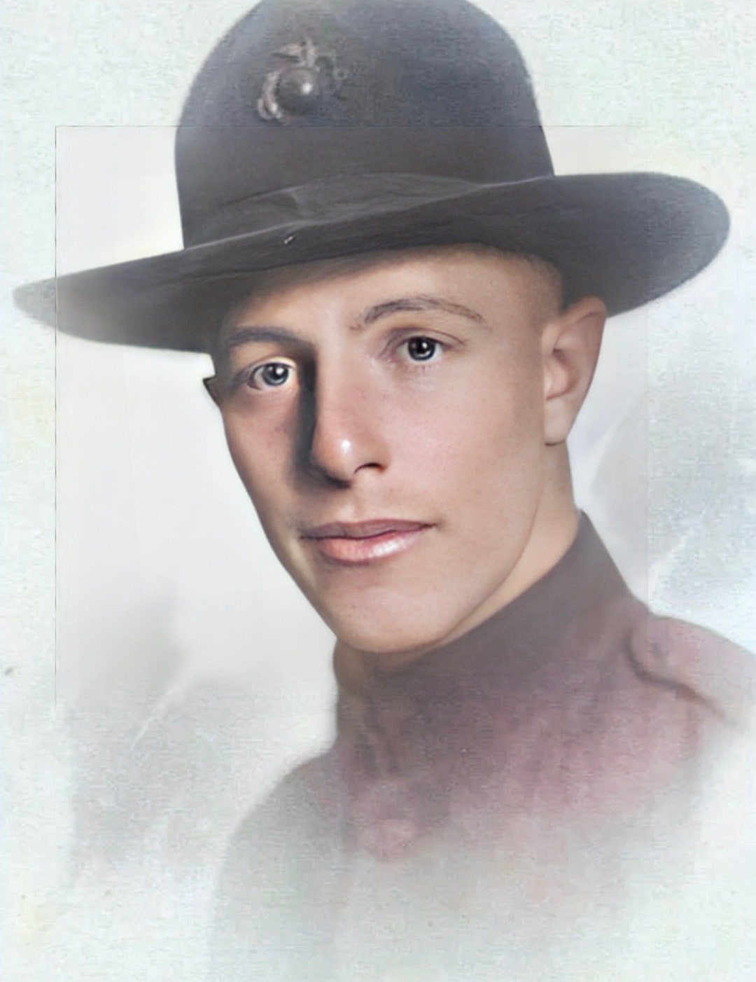 WW1 USMC Portrait C1917 - Etsy