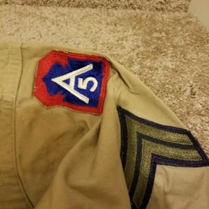 X Corps/ United States Army North Vintage Korean War Era US Army ...