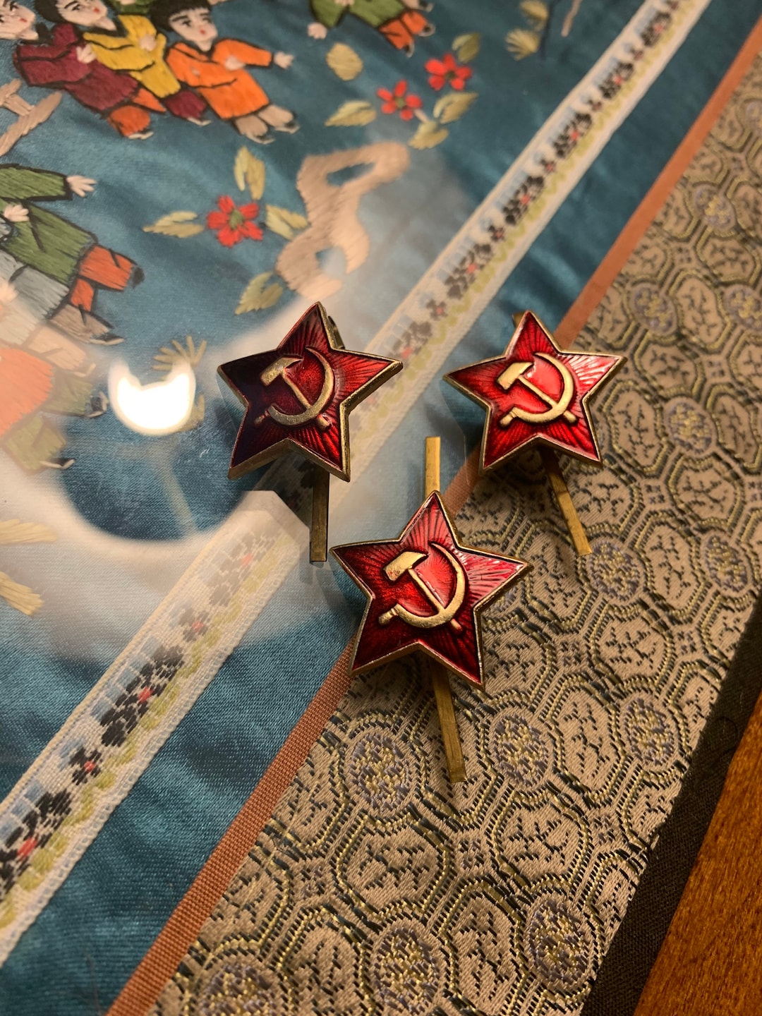 Soviet Red Star Pins 3 - Etsy
