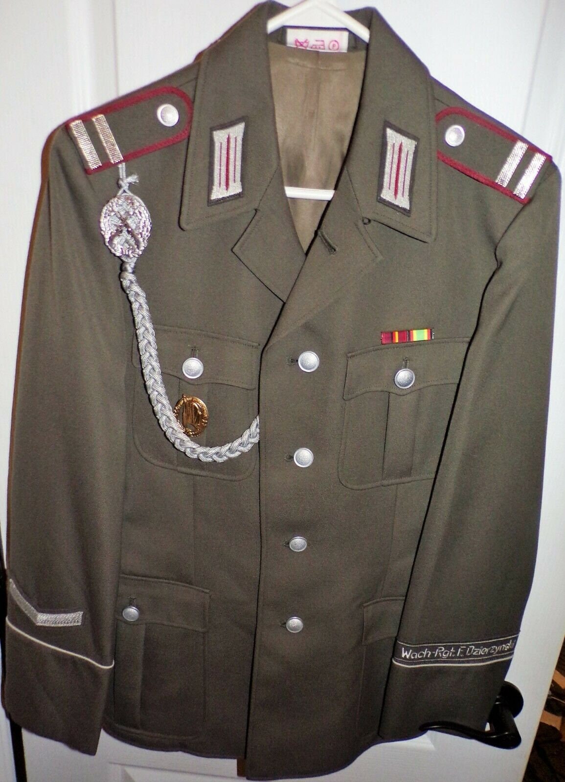 No Helmet Included. East Germany Stasi EM Tunic W/A Wards - Etsy