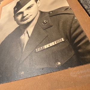 WW2 Original USMC Captain Portrait - Etsy