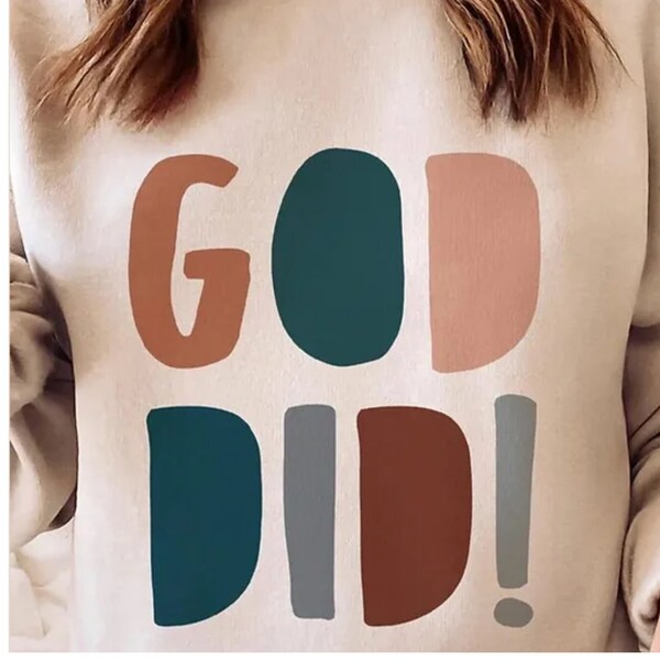 God Did Shirt - Etsy