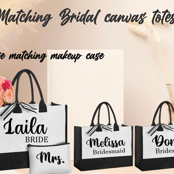 Bridesmaid Totes - Etsy