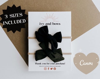 Headband Display Cards - Etsy