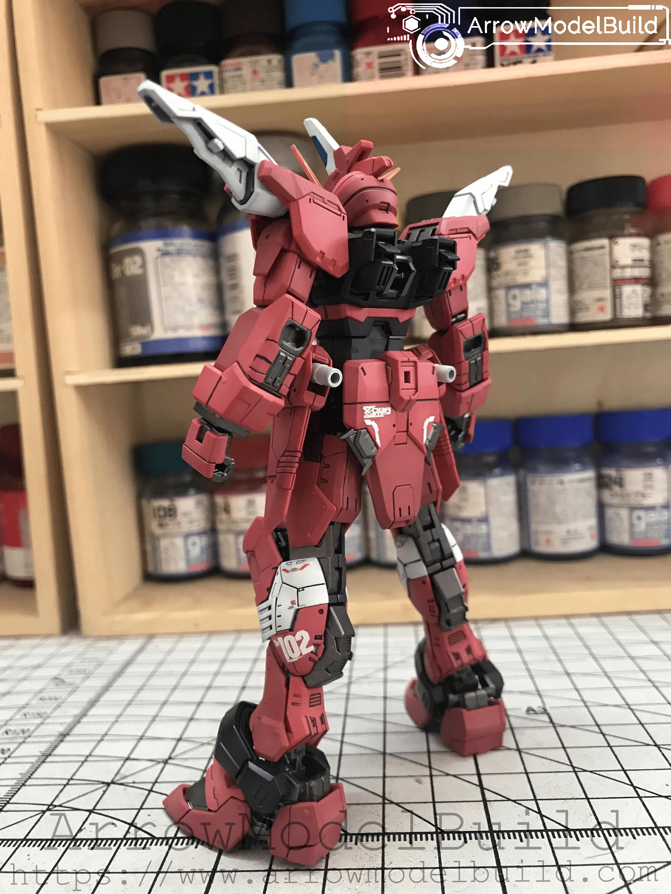 Arrowmodelbuild Justice Gundam shaping Built & Painted RG 1/100 Model ...