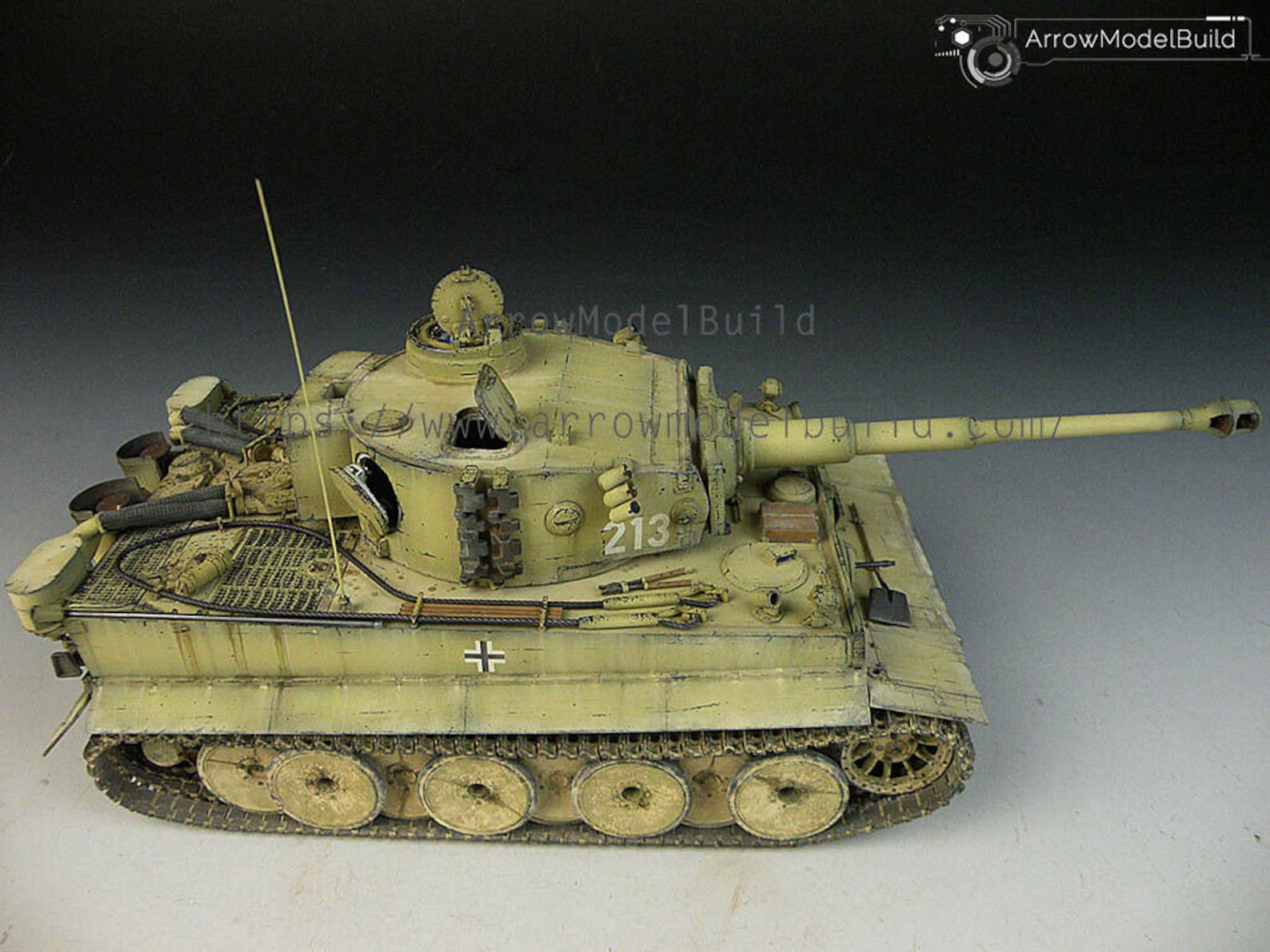 Arrowmodelbuild Tiger I Tank early Production Built & Painted 1/35 ...