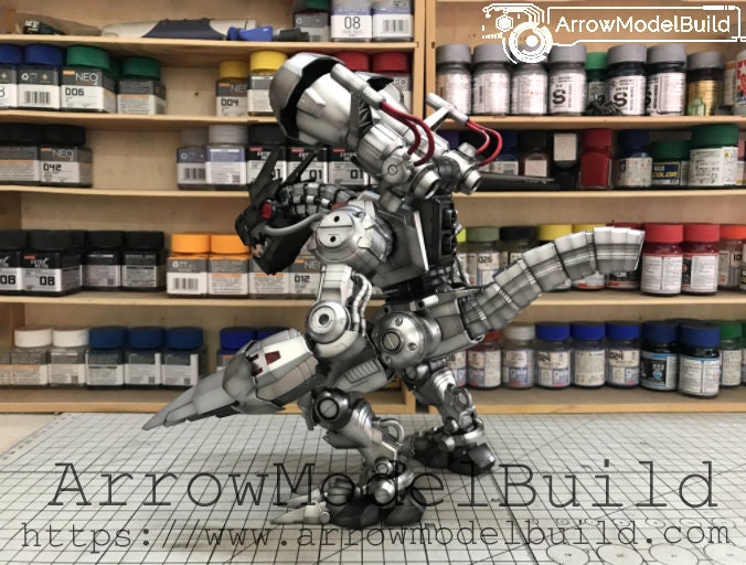 Arrowmodelbuild Digimon Machinedramon Built & Painted Model Kit - Etsy