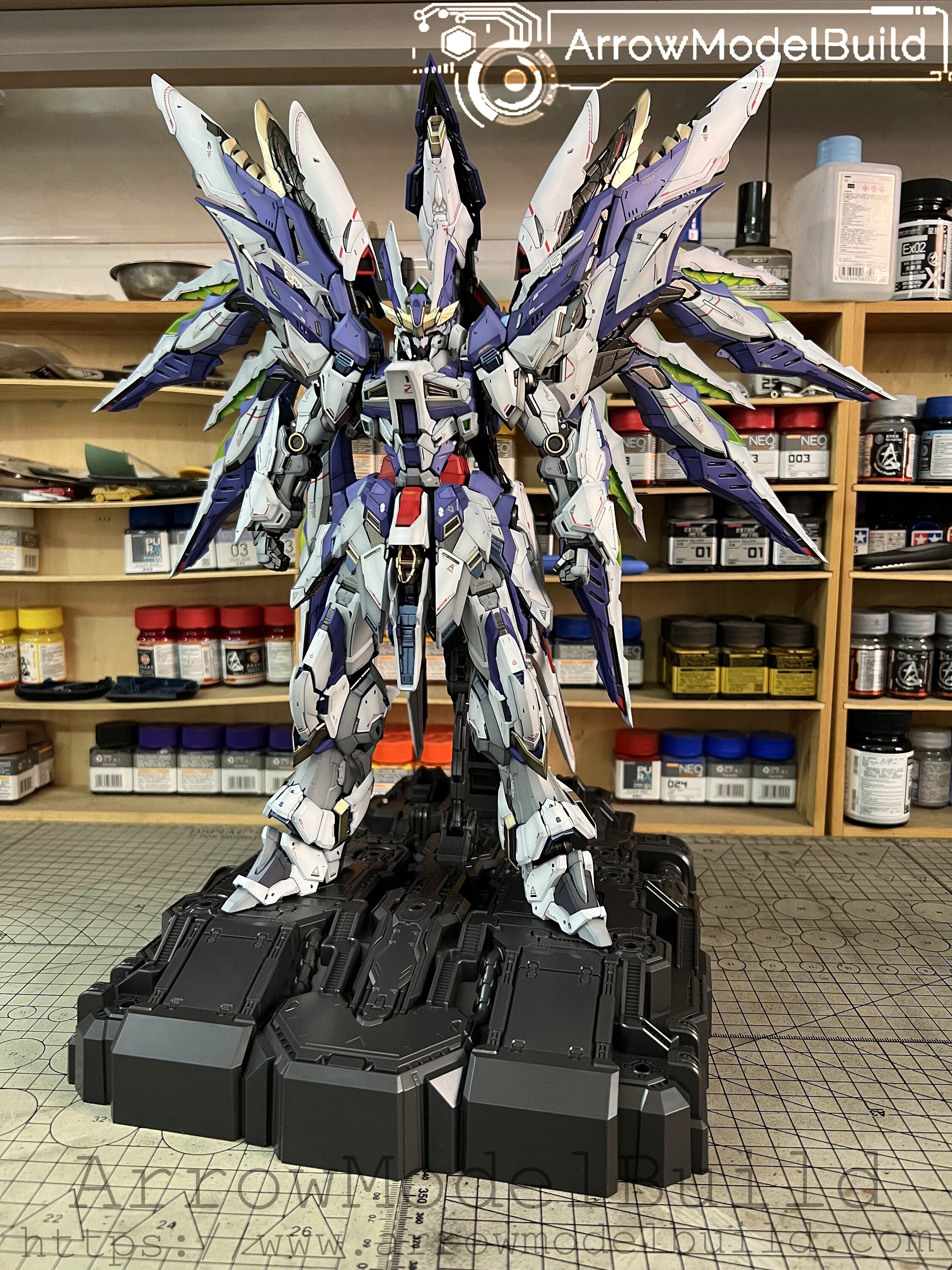 Arrowmodelbuild Sky Defender shadow Color Built & Painted Model Kit - Etsy