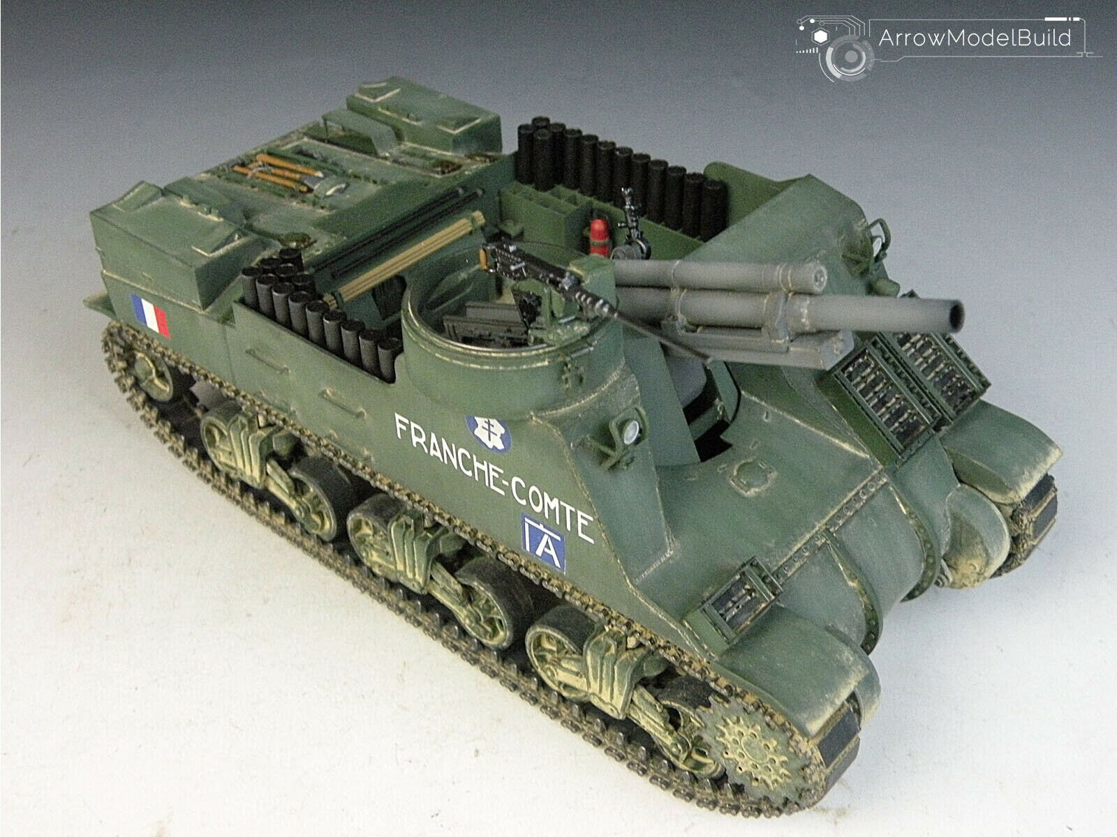 Arrowmodelbuild M7 Priest Military Vehicle Built & Painted 1/35 Model ...