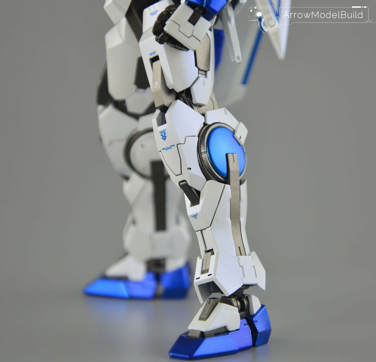 Arrowmodelbuild Gundam 00 Raiser Customize blue Built & Painted MG 1/ ...