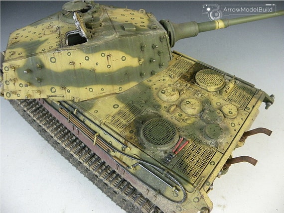Arrowmodelbuild King Tiger Octopus Pattern Camouflage Tank - Etsy