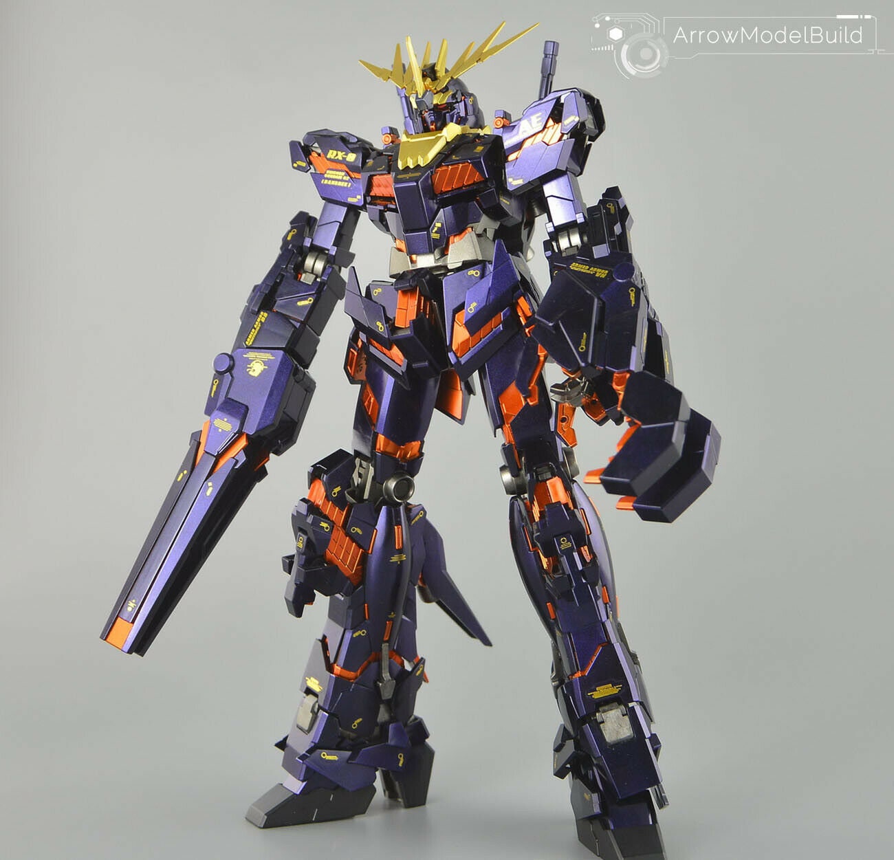 Arrowmodelbuild Gundam Banshee Built & Painted MG 1/100 Model - Etsy