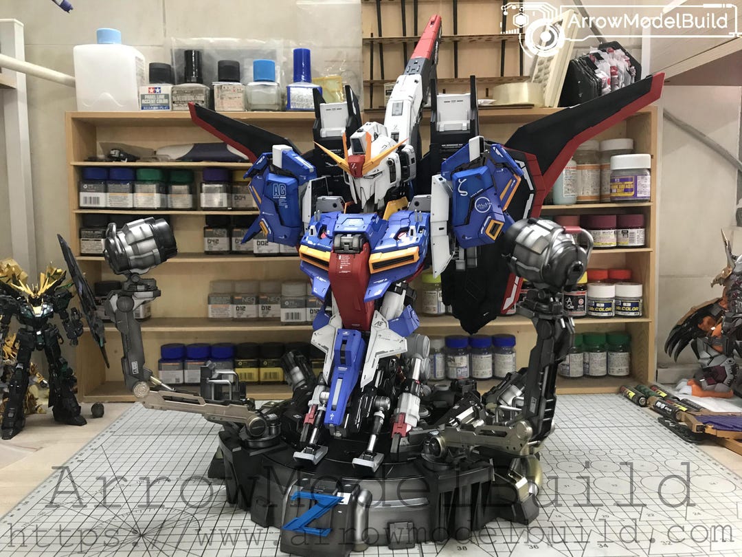 Arrowmodelbuild Z Gundam Head Chest With LED Set Built & Painted 1/35 ...