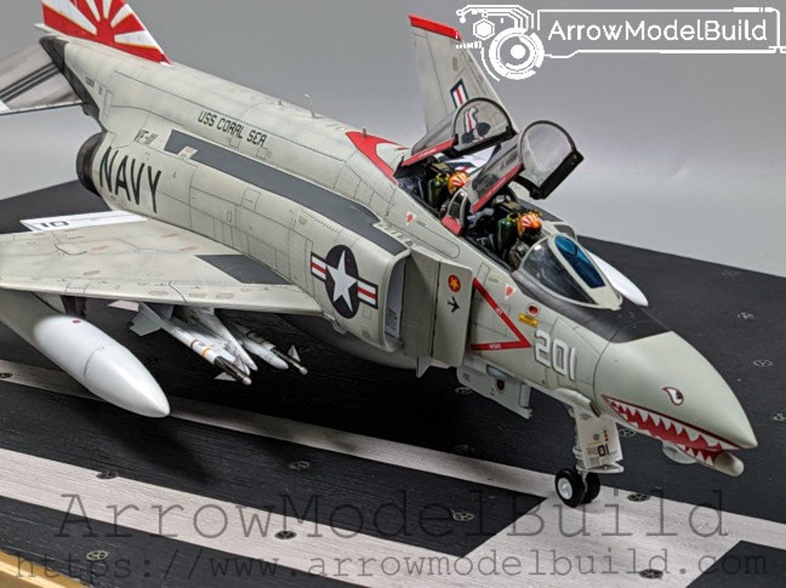 Arrowmodelbuild F-4B Phantom II Built & Painted 1/48 Model Kit - Etsy