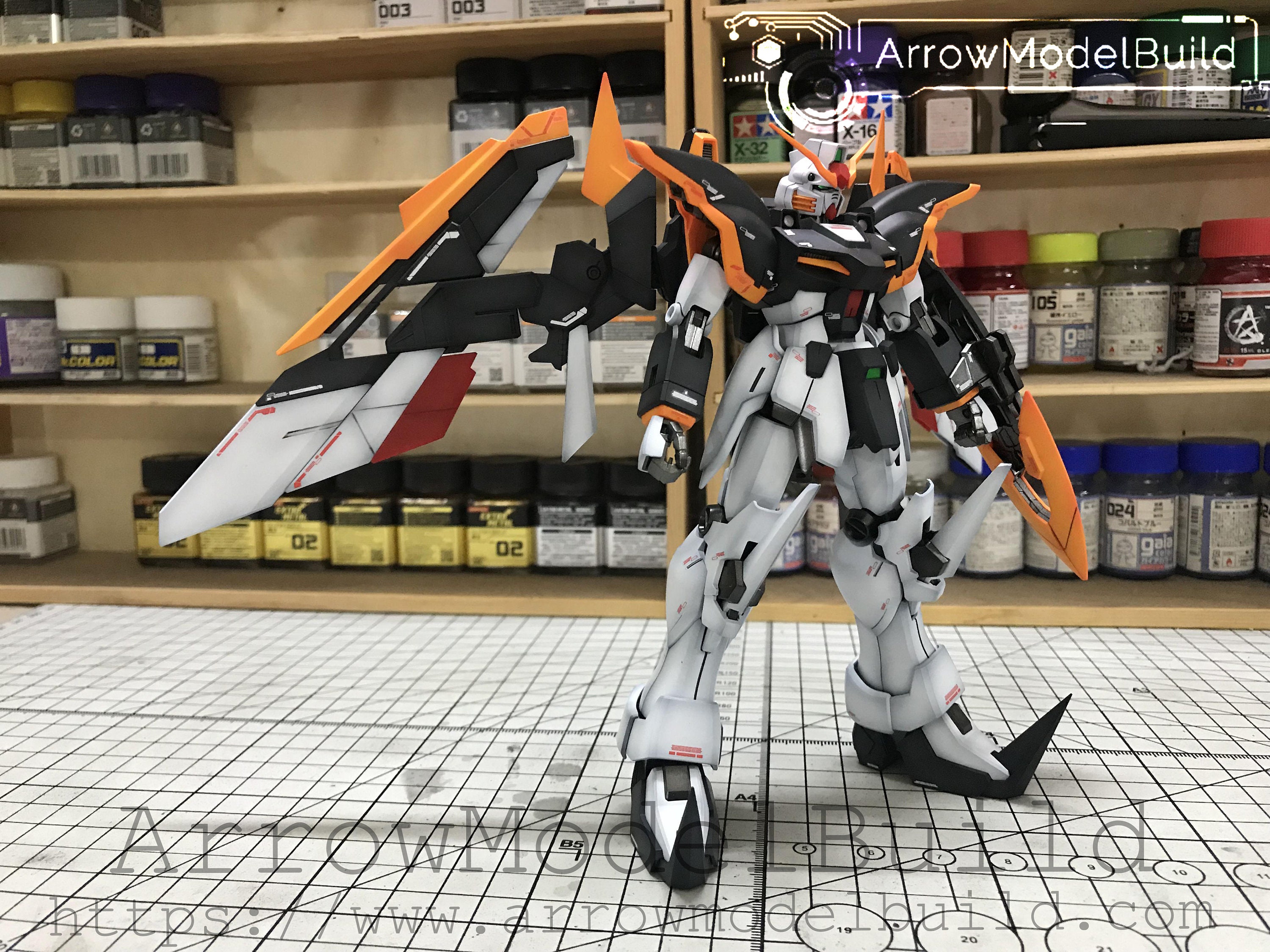 Arrowmodelbuild Deathscythe EW With Roussette Unit Gundam MG - Etsy
