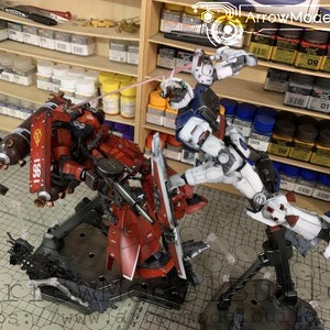 Arrowmodelbuild Psycho Zaku and Full Armor Gundam (thunderbolt Ver.) Final Battle Built ...