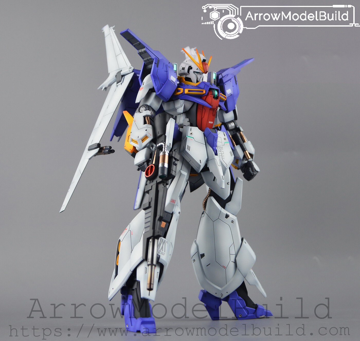 Arrowmodelbuild Gundam Lindwurm Built & Painted RE 1/100 Model Kit - Etsy