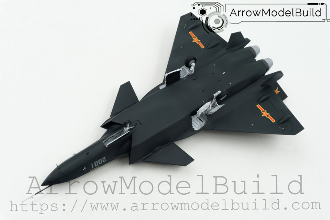 Arrowmodelbuild Fighter Jet J20 Built and Painted 1/72 Model Kit - Etsy