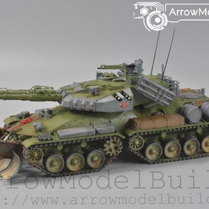 Arrowmodelbuild Super Heavy Tank Apocalypse red Alert 2 Built & Painted ...