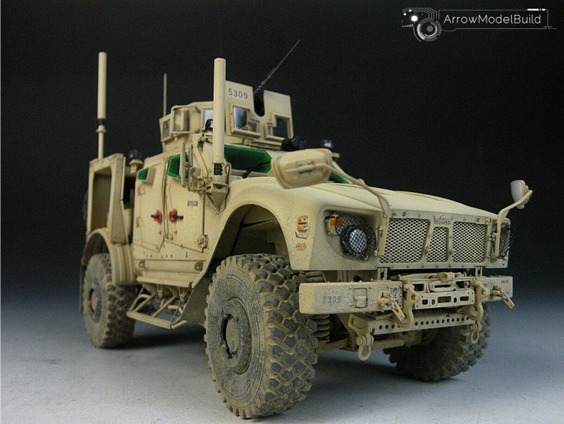 Arrowmodelbuild MATV Military Vehicle Built & Painted 1/35 Model Kit - Etsy
