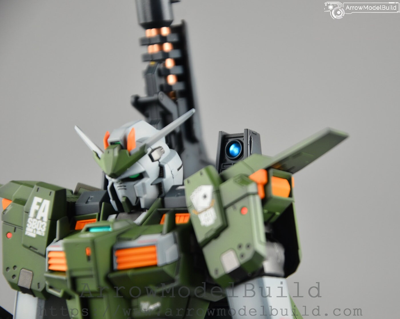 Arrowmodelbuild Gundam Stormbringer FA / GM Turbulence Built & Painted ...