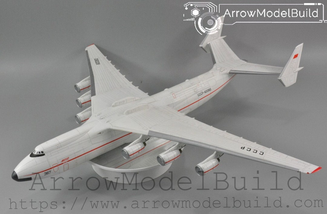 Arrowmodelbuild Red Star AN-225 An-225 Dream Transporter Built ...