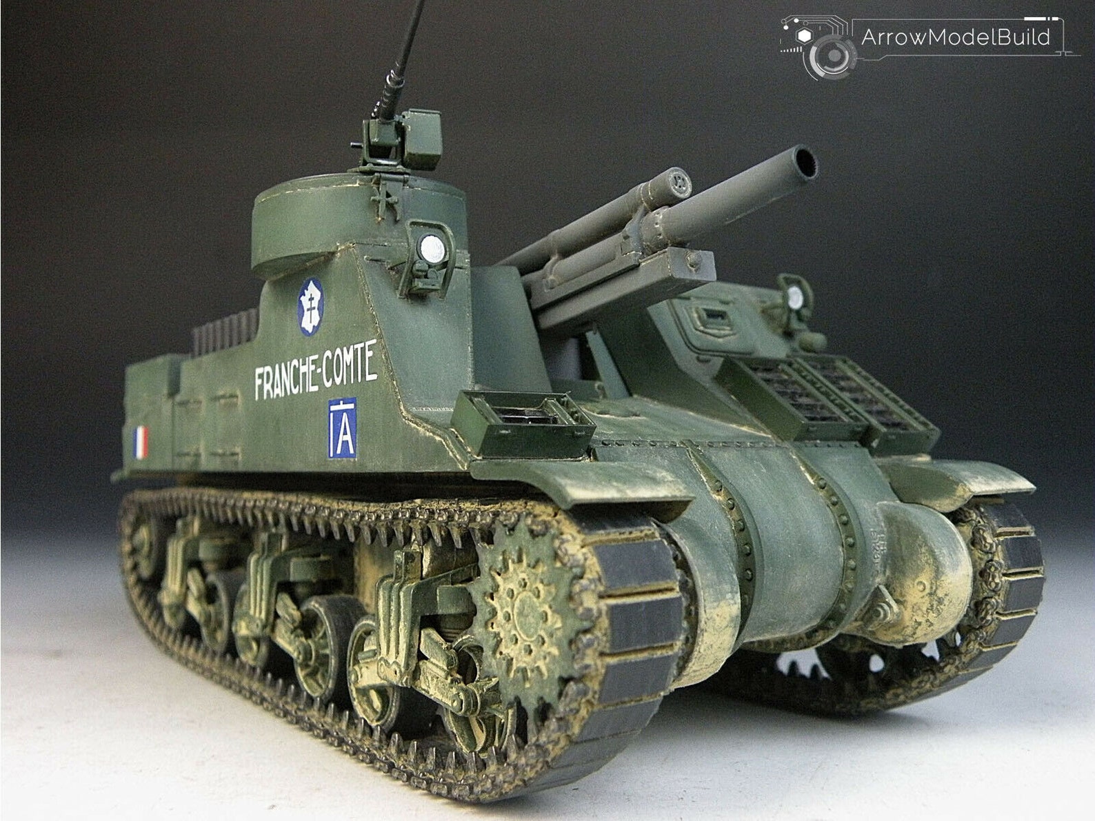 Arrowmodelbuild M7 Priest Military Vehicle Built & Painted 1/35 Model ...