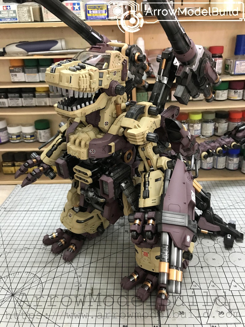 Arrowmodelbuild Zoids Gojulas Built & Painted MG 1/100 Model Kit - Etsy