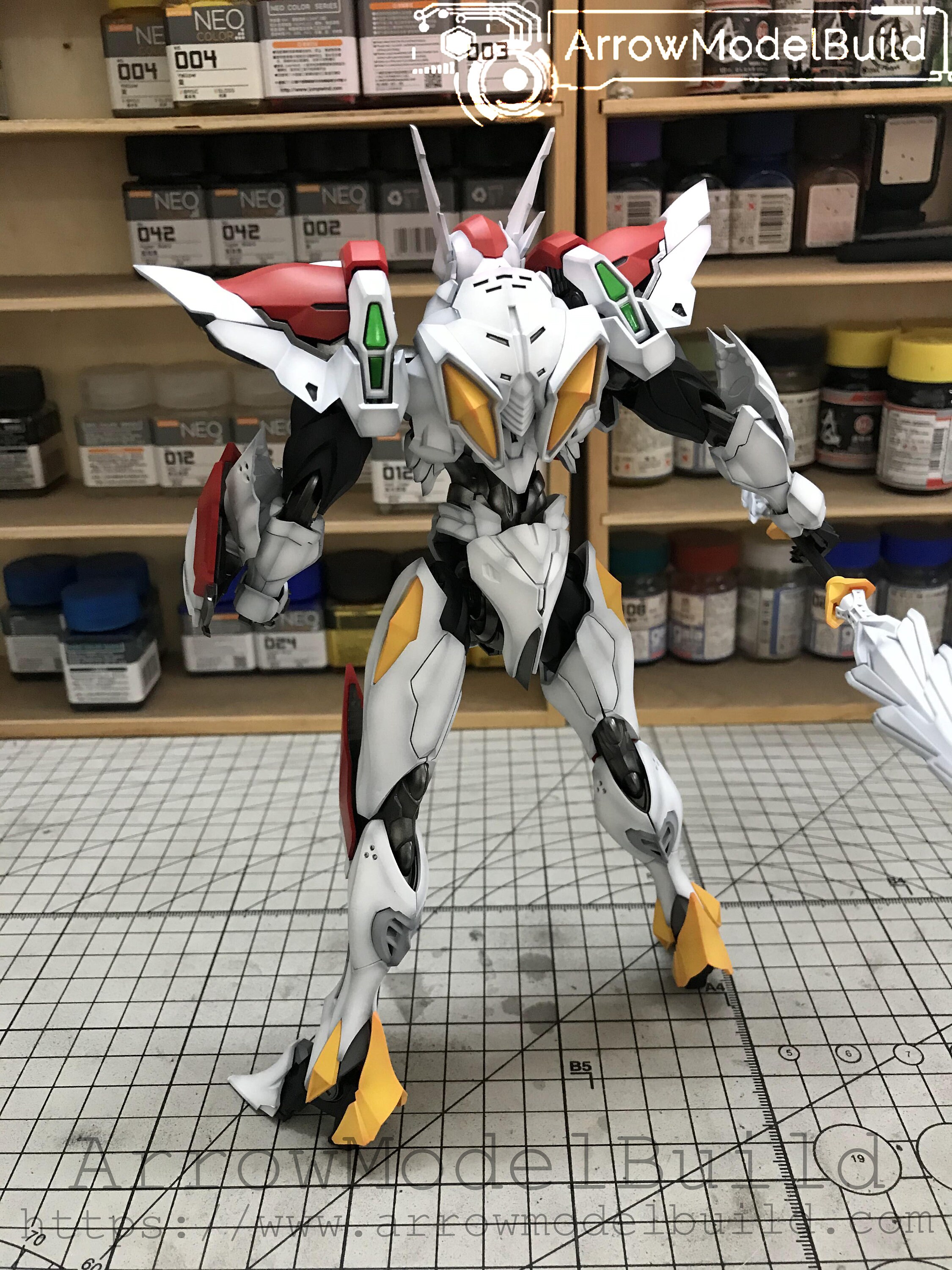 Arrowmodelbuild D.boy Space Knight Tekkaman Blade Blaster Built ...