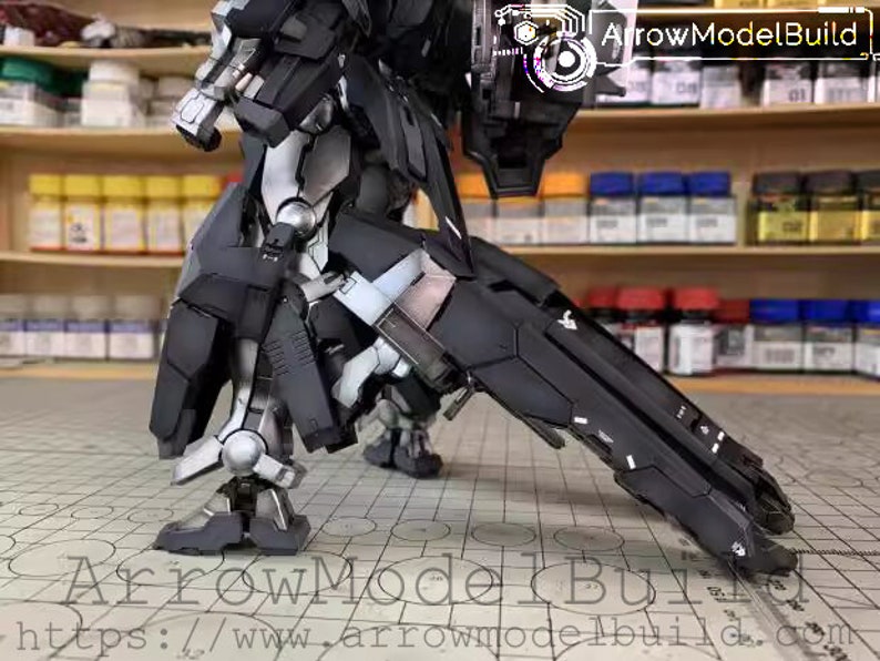 Arrowmodelbuild Exia Gundam avalanche Angel Built & Painted 1/100 Model ...