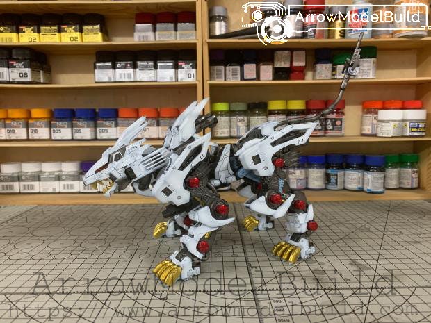 Arrowmodelbuild Zoids Liger Zero Built & Painted Model Kit - Etsy