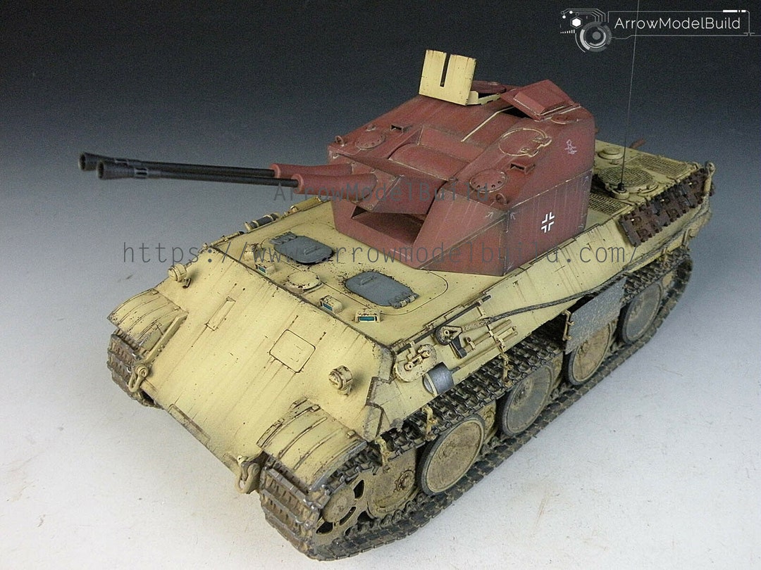 Arrowmodelbuild Flakpanzer V Coelian Tank Built & Painted 1/35 Model ...