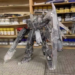 Arrowmodelbuild Hi Nu Gundam transparent Version Built & Painted MG 1/ ...