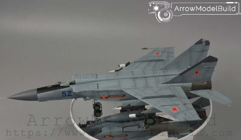 Arrowmodelbuild HM Mig-25 Built & Painted 1/72 Model Kit - Etsy