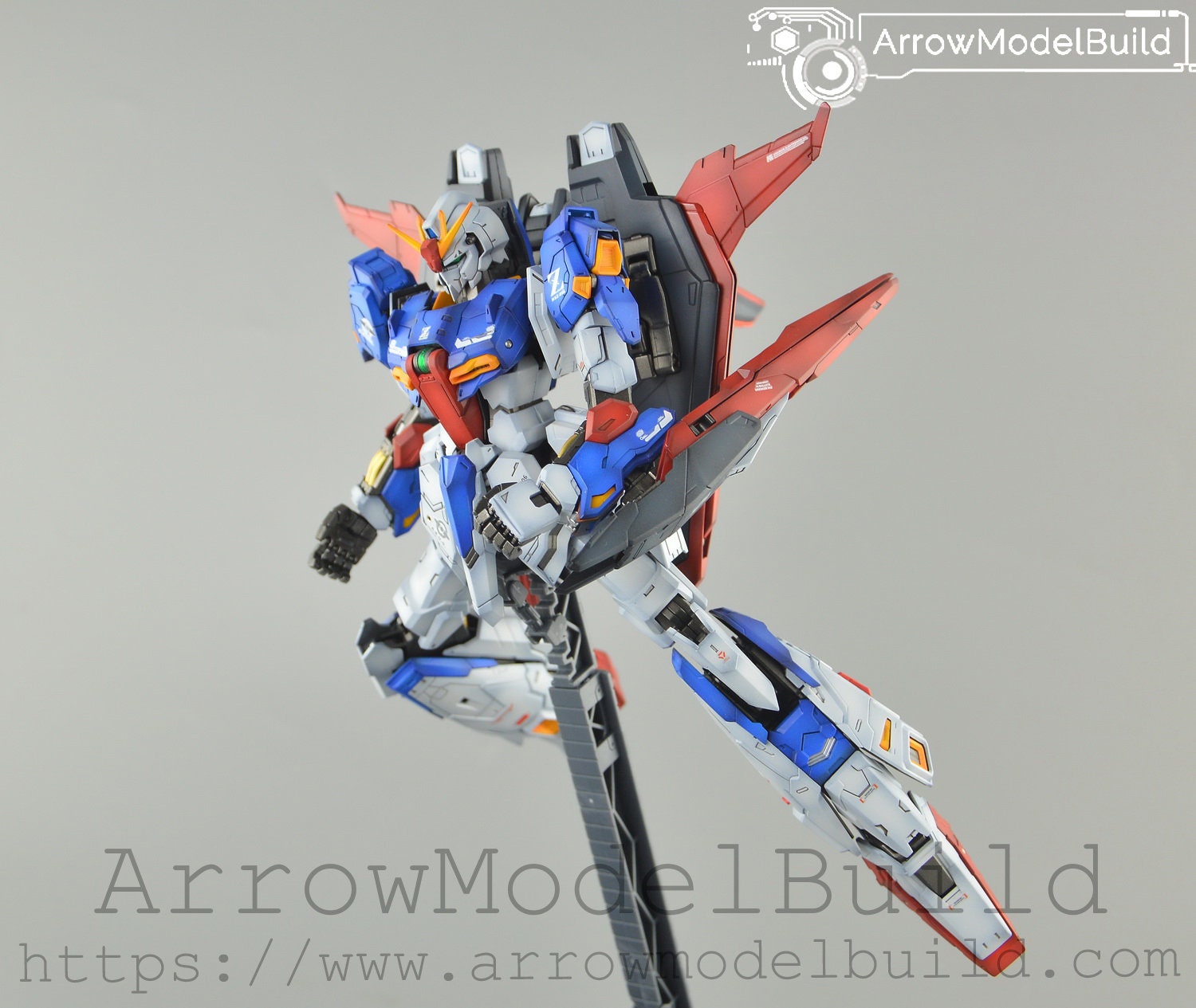 Arrowmodelbuild Z Gundam resin Kit LED Set Built & Painted MG 1/100 ...
