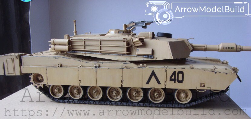 Arrowmodelbuild M1A1 Abrams Main Battle Tank Built & Painted 1/72 Model ...