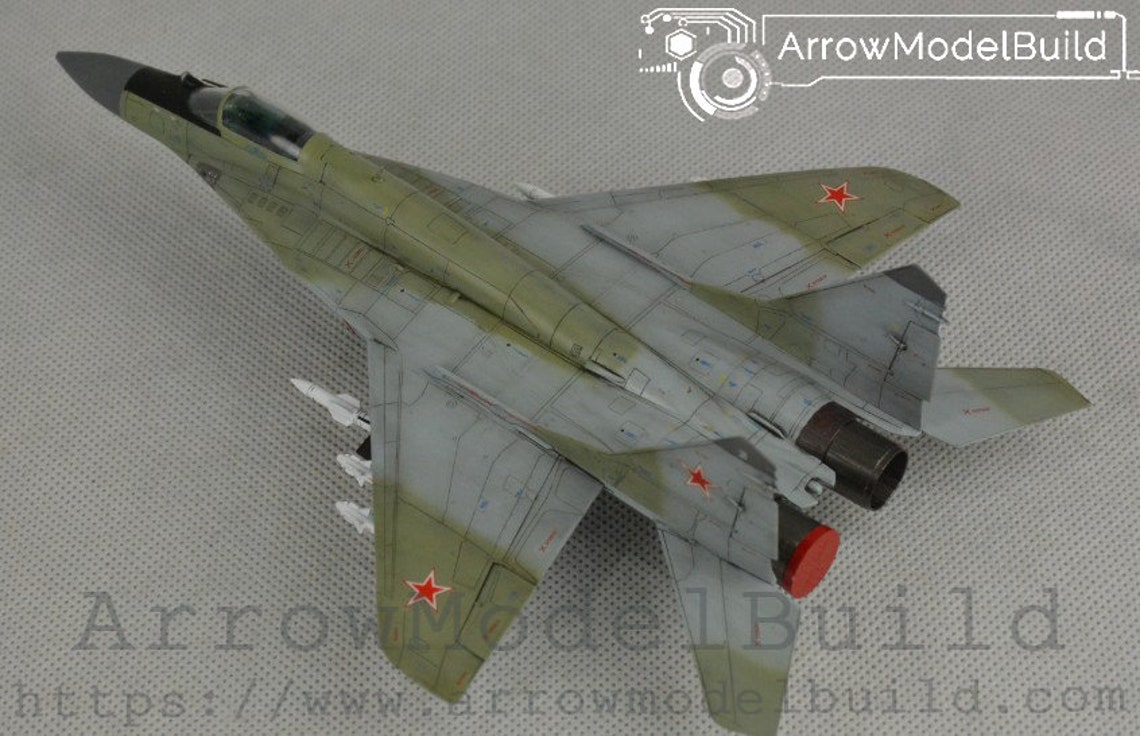 Arrowmodelbuild Red Star Zvezda Mig-29 Mig-29 9-13 Fulcrum Fighter ...