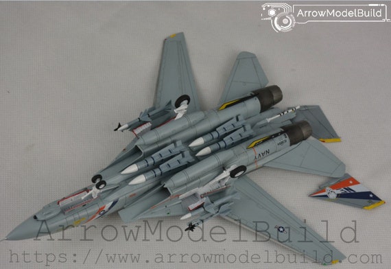 Arrowmodelbuild F14 Tomcat Built & Painted 1/72 Model Kit - Etsy