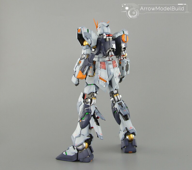 Arrowmodelbuild Nu Gundam Ver Ka custom Blackbuilt & Painted MG 1/100 ...