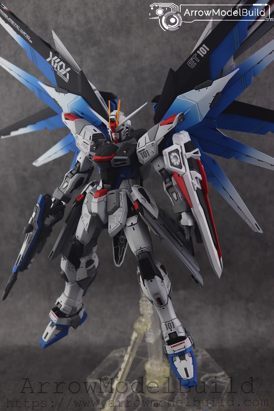 Arrowmodelbuild Freedom Gundam (custom Version) Built & Painted MG 1/ ...