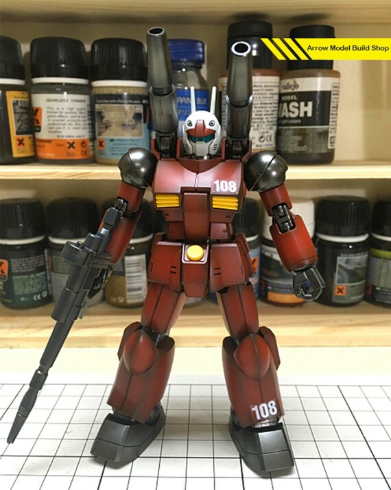 Arrowmodelbuild Guncannon MG Built & Painted 1/100 Model Kit - Etsy