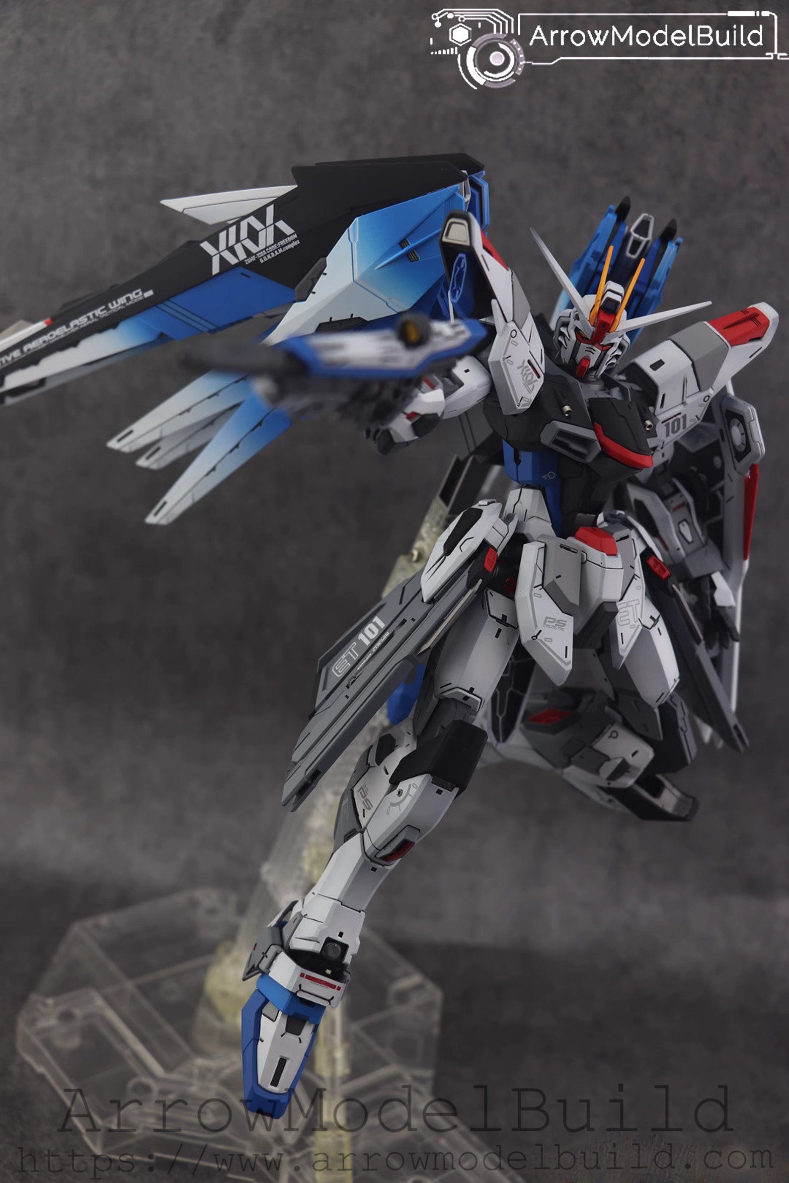 Arrowmodelbuild Freedom Gundam (custom Version) Built & Painted MG 1/ ...