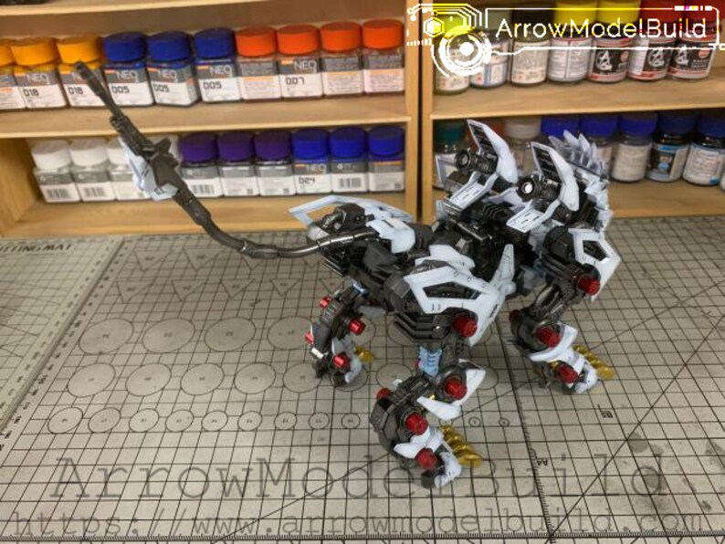Arrowmodelbuild Zoids Liger Zero Built & Painted Model Kit - Etsy