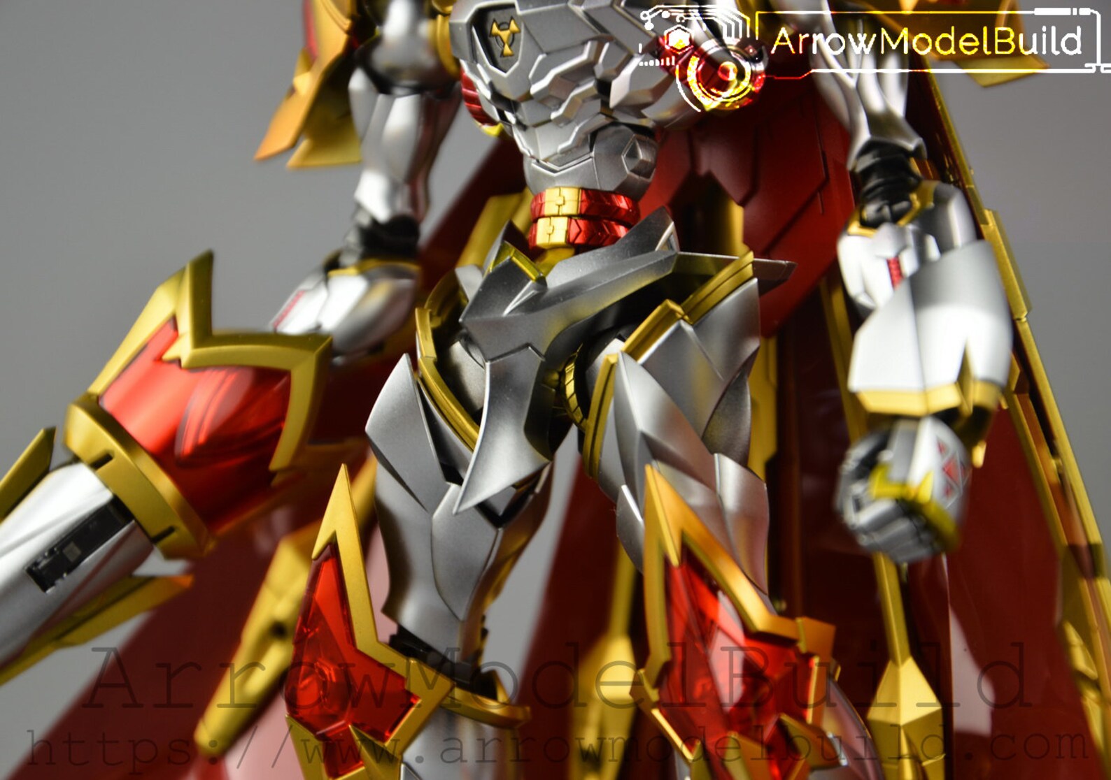 Arrowmodelbuild Digimon Dukemon Gallantmon Built & Painted Model Kit - Etsy