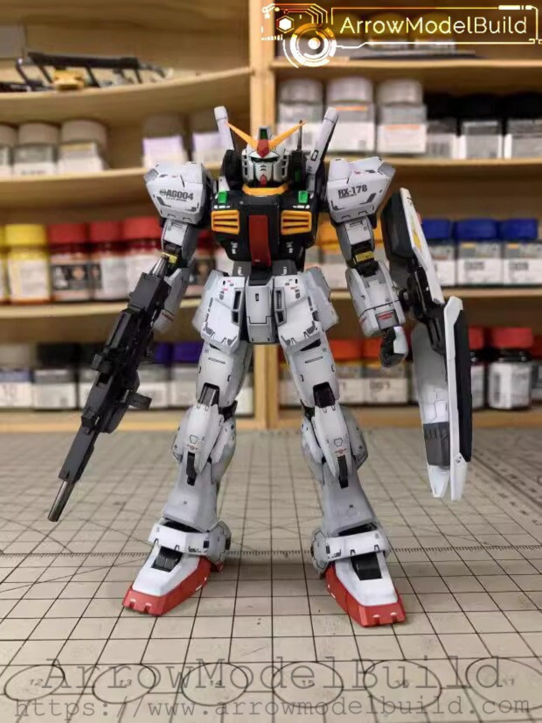 Arrowmodelbuild MK-2 Gundam shaping Built & Painted RG 1/144 Model Kit ...