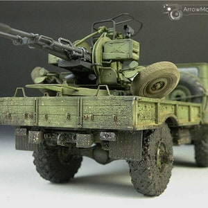 Arrowmodelbuild GAZ-66 Military Vehicle Built & Painted 1/35 Model Kit ...