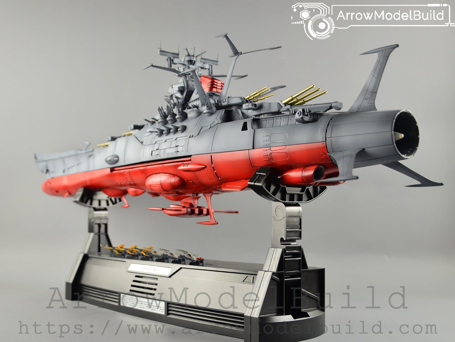 Arrowmodelbuild Space Battleship Yamato Built & Painted PG - Etsy