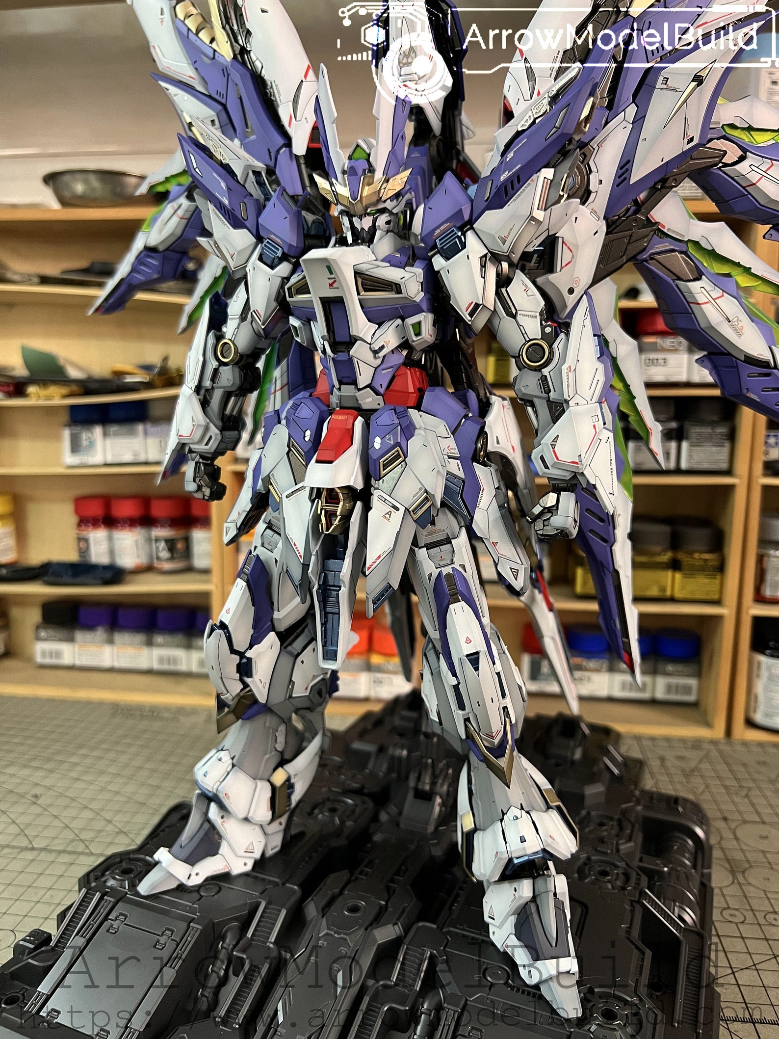 Arrowmodelbuild Sky Defender shadow Color Built & Painted Model Kit - Etsy